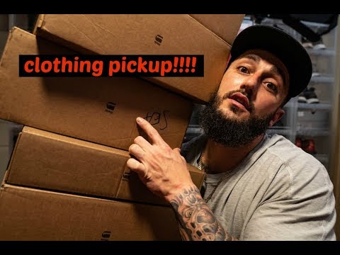 CLOTHING PICKUP!!! G STAR RAW DENIM
