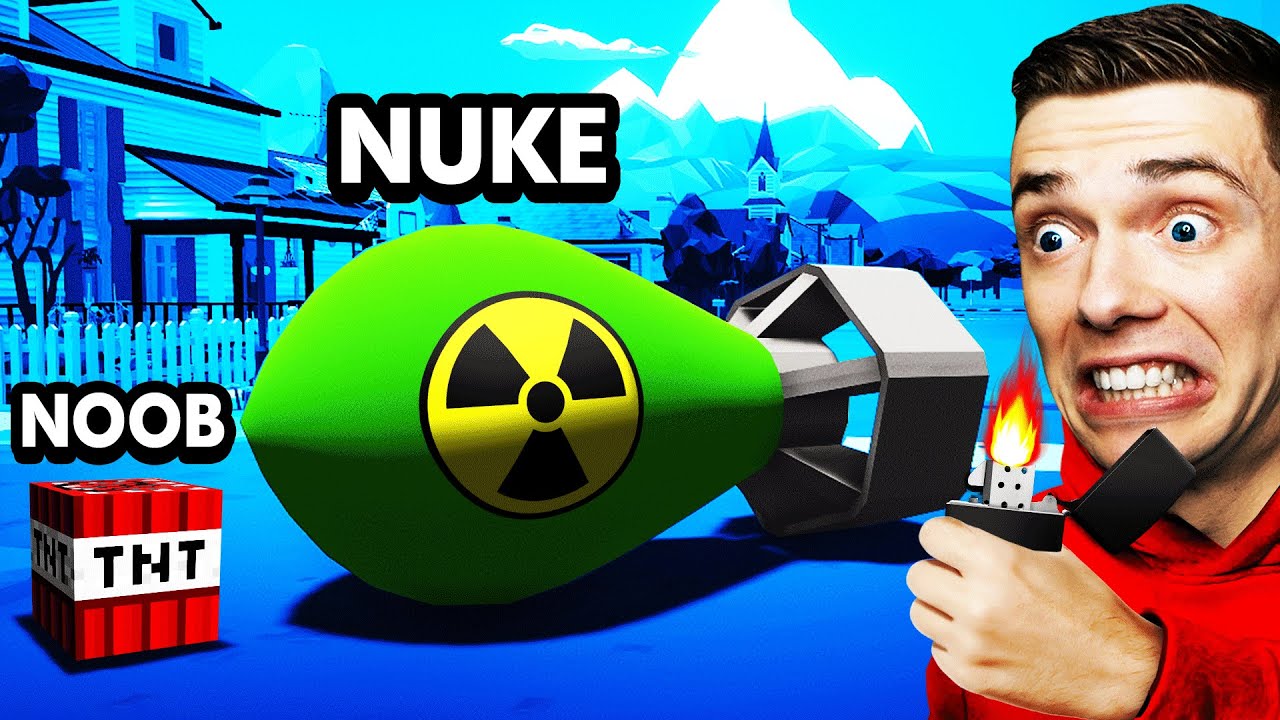 NOOB vs NUKE FIREWORKS