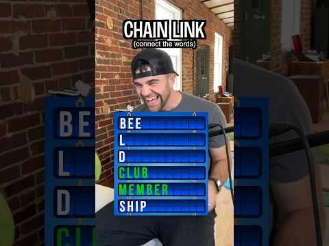 Connect the Words w/ ONE LETTER 🔗