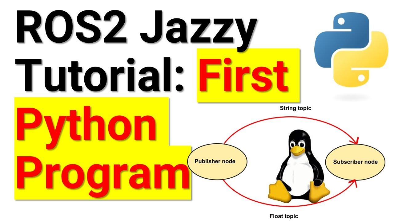 ROS2 Jazzy Tutorials from Scratch: First Python Program in ROS2 Jazzy