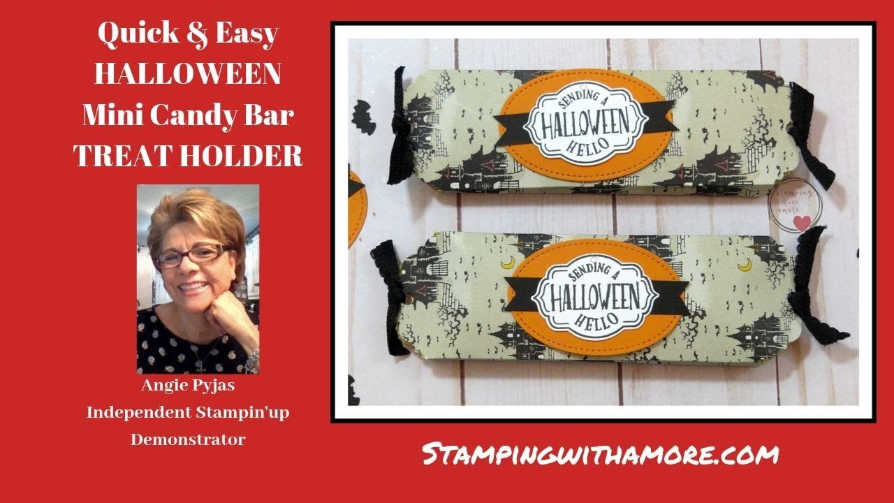 Quick & Easy Mini Candy Bar Treat Holder