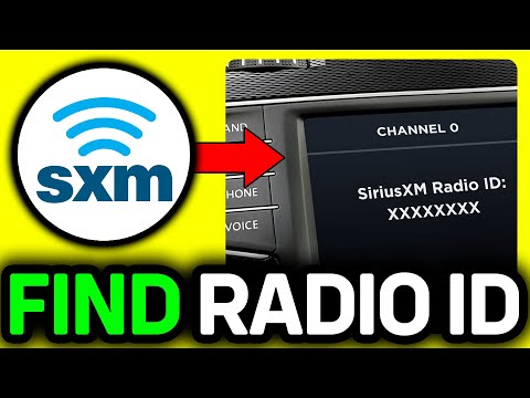 How To Find SiriusXM Radio ID In Car - Full Guide