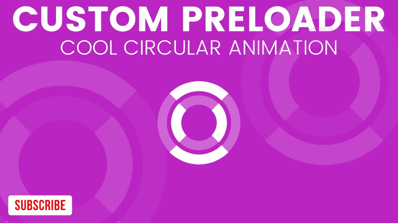 CSS Spinner Loader Animation | Custom Loading Animation Using HTML & CSS