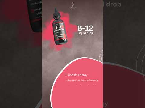 Vitamin B12 Liquid | Methylcobalamin sublingual Supplement | VITBOOST Vegan Liquid B-12 Drops