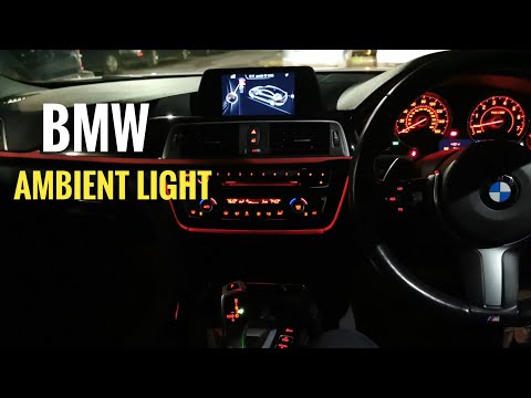 Change Interior Ambient Light of BMW F10, F15, F20, F30, F31, F32, F34, F36, F80, F82 F83. #Shorts