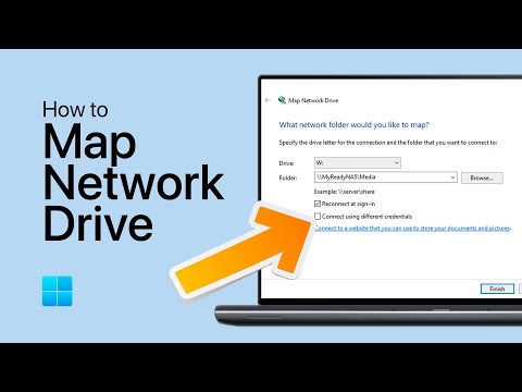How To Map A Network Drive in Windows 11