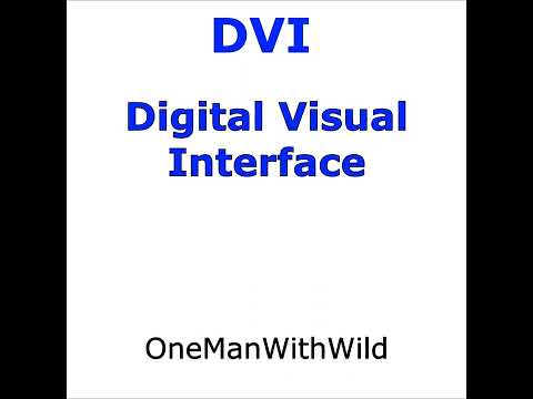 DVI Meaning ? | DVI Full Form | full form of dvi