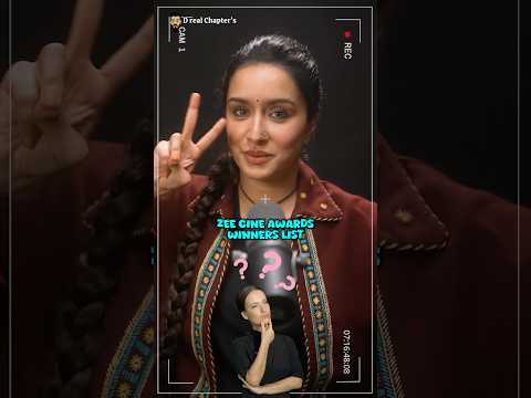 Zee Cine Awards Winner List 2025 #bollywood #zeecineawards #stree2 #shraddhakapoor #kartikaaryan