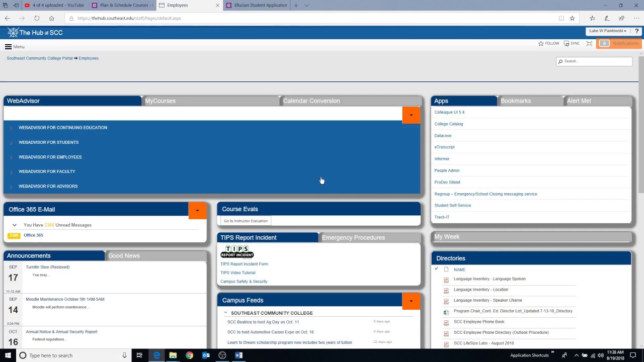 Tutorial #1:  Student Planning Overview
