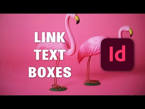 Learn how to link text boxes and make your text flow | Professional Indesign Course