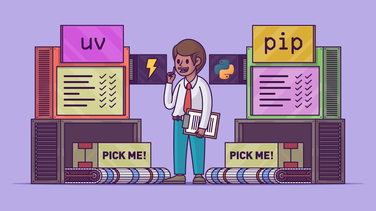 uv vs pip: Python Packaging and Dependency Management: Comparing uv and pip & their Organizations