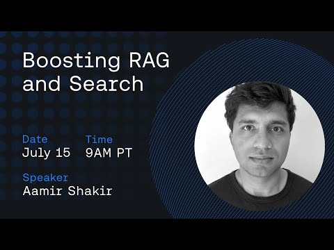 Boosting RAG and Search