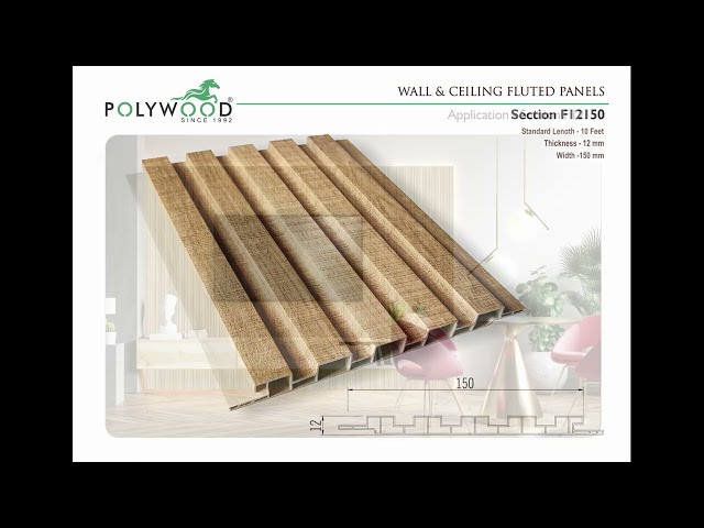 PVC Fluted Panel - PVC Wall & Ceiling Fluted Panels Manufacturer from ...
