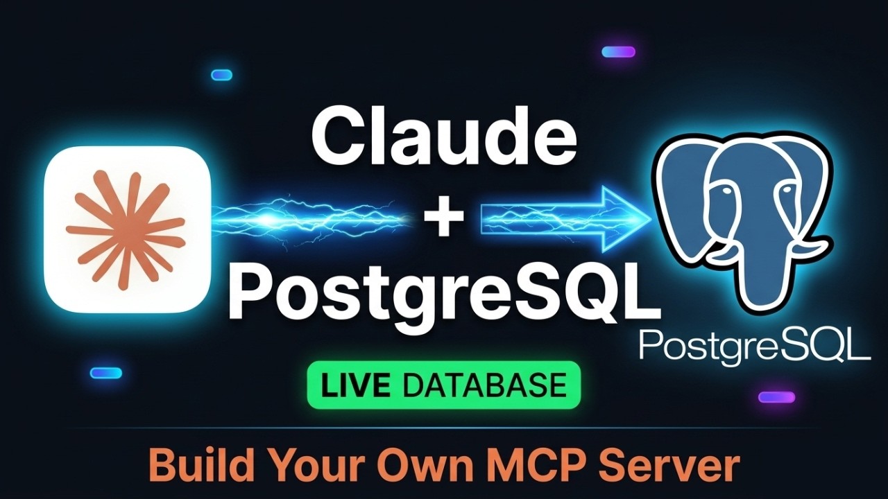 I Built a Custom MCP Server That Lets Claude Query My PostgreSQL Database | Step-by-Step 2026