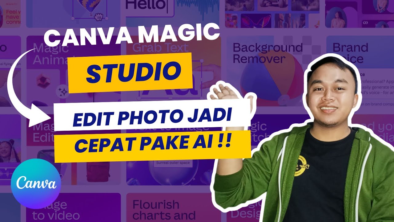 Canva Magic Studio AI - Quickly Design & Edit Photos Using Canva - Canva Tutorial 2024