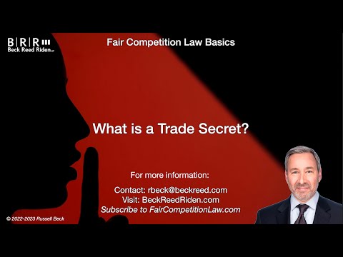 What is a Trade Secret?
