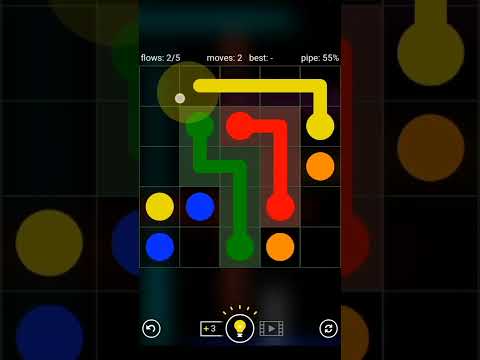 flow free game level 21 gameplay