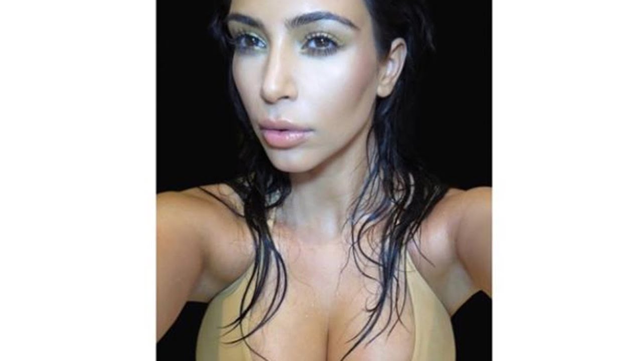 Kim Kardashian selfie book: Hello cleavage