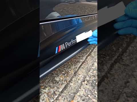 REVEALING #BMW M Performance side decal #440i