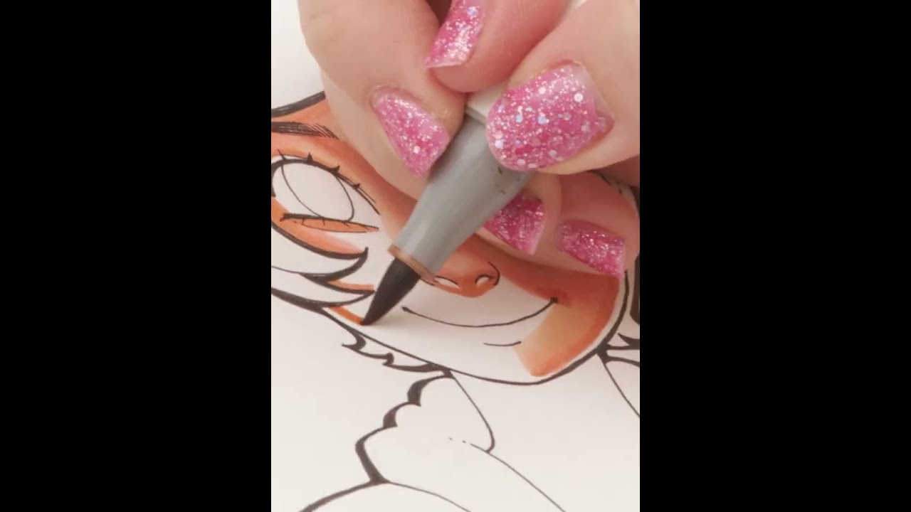 Drawing Marcy Wu from Amphibia