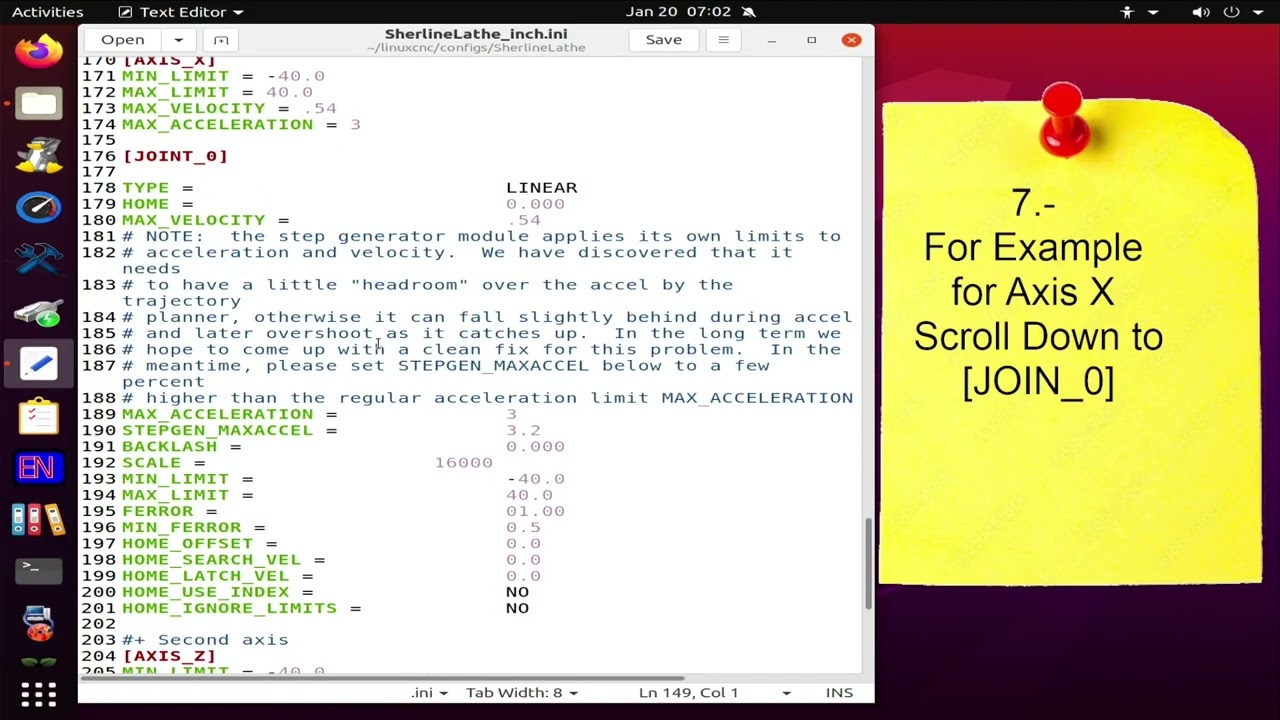 How to Change Axis Direction in LinuxCNC (Quick INI Edit)