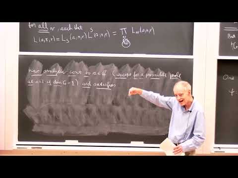 Lecture 21 | Automorphic Forms and Representation Theory: an introduction to the Langlands Program