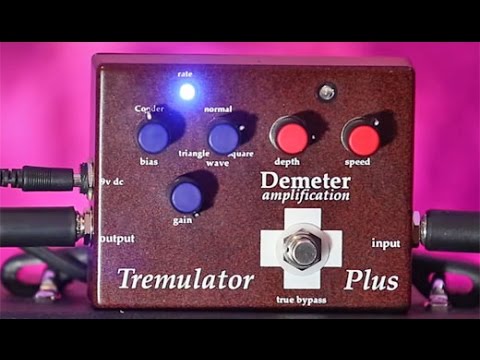 Demeter Tremulator Plus red | Reverb