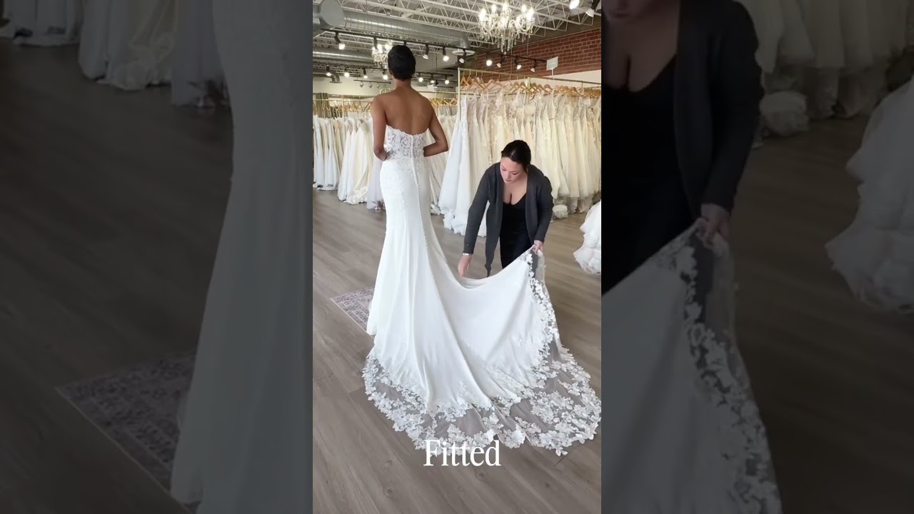 ✨ Let’s talk bustles! ✨ A wedding dress bustle is the ultimate functional touch—designed to lift