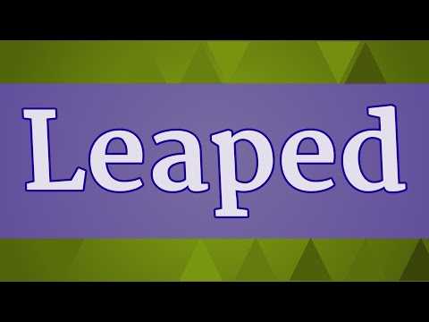 LEAPED pronunciation • How to pronounce LEAPED