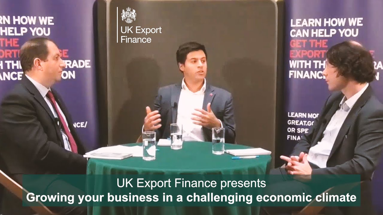 UK Export Finance presents: Growing your business in a challenging economic climate