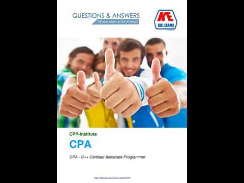 CPP-Institute CPA Dumps and Practice Tests with Real Questions