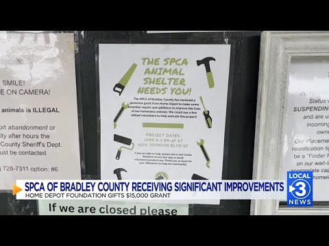 SPCA of Bradley County receiving significant improvements