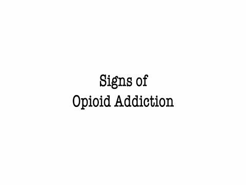 Signs of Opioid Addiction : Opioid Crisis in Pennsylvania
