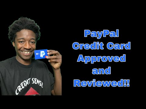 PayPal MasterCard Synchrony Credit card Approval and Review!!
