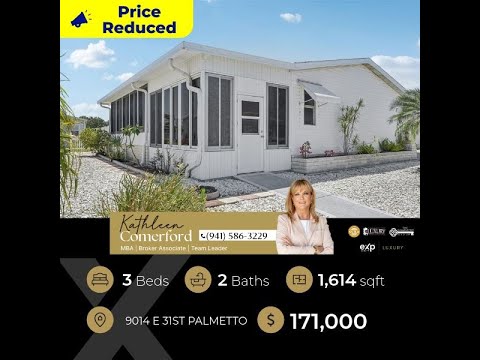 The price has reduced for this Listing, check it out Listing Address: 9014 E 31ST PALMETTO, FL 34221
