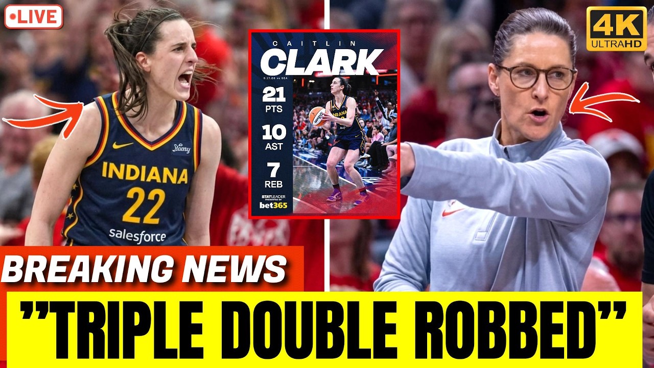 BREAKING: Caitlin Clark GOES OFF After Stephanie White STOPS Triple-Double vs Seattle Storm!