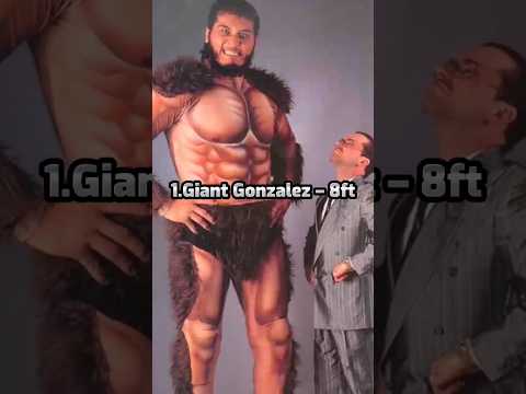 Top 10 Tallest WWE Wrestlers in History #shorts #shortvideo #viralshorts #wwe #youtubeshorts