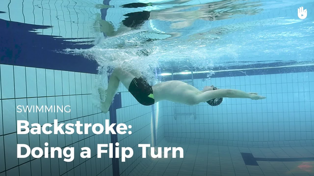 How to Do a Flip Turn - How to Swim Backstroke | Sikana