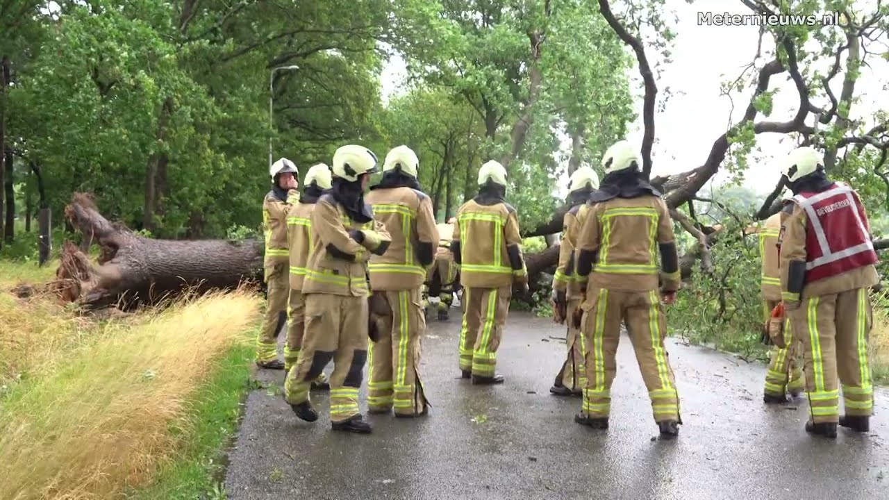 Storm Poly richt wat aan in het Noorden (Video)