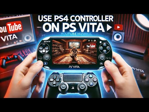 Connect your ps4 controller to ps vita in 2024