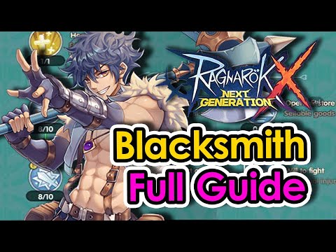 [ROX] Blacksmith Guide Blacksmith Build 한글자막 | KingSpade