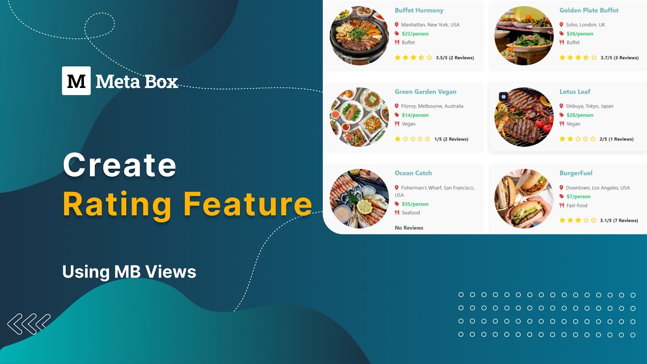 Create the Rating Feature for a WordPress Website - Using MB Views | Meta Box Tutorial