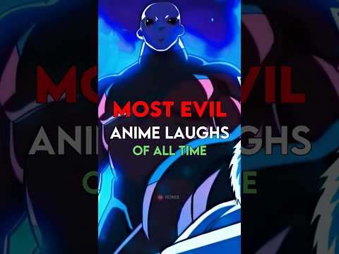Most Evil Anime Laughs of all time #shorts #animeshorts #anime