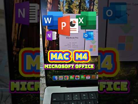 Microsoft Office Install on MacBook M4 | Office 365 for Mac M1 M2 M3 M4 Series