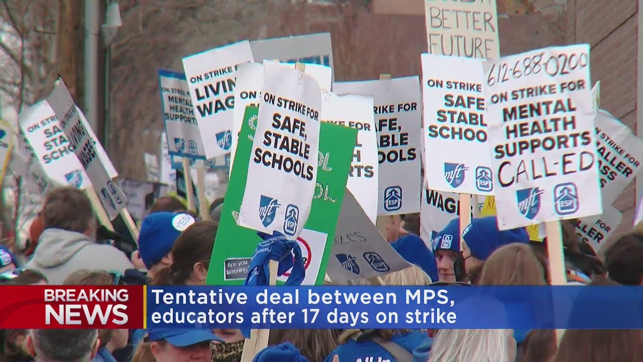 Mpls. Educators, School District Reach Tentative Contract Agreement