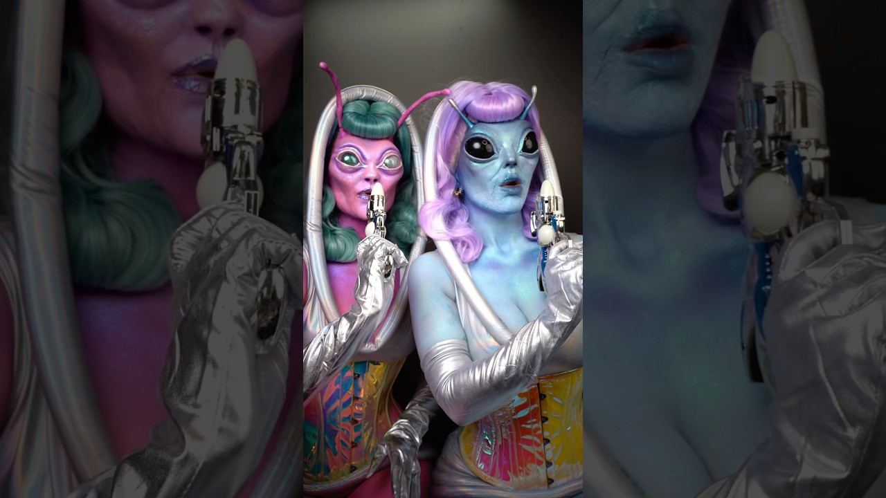 1/31 days of halloween🎃 #makeup #sfxmakeup #alien