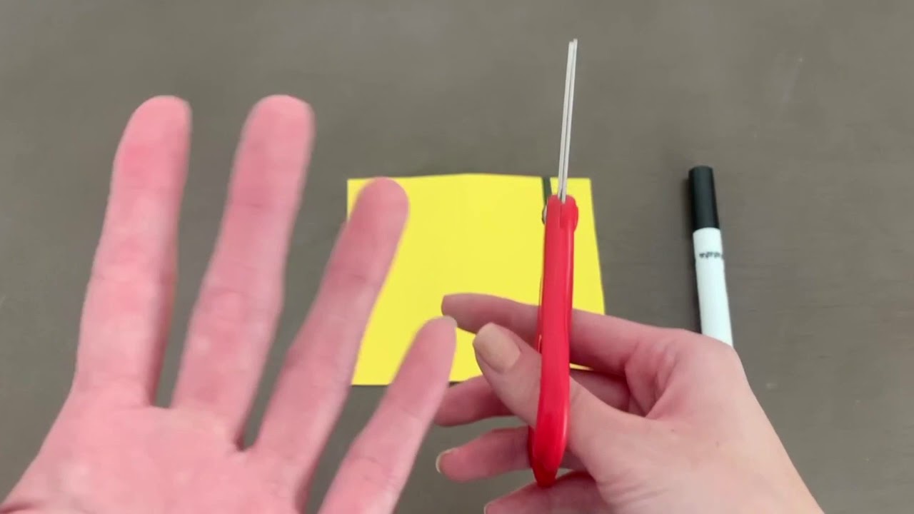 How to use scissors for kids - Fine Motor Skills- School Readiness