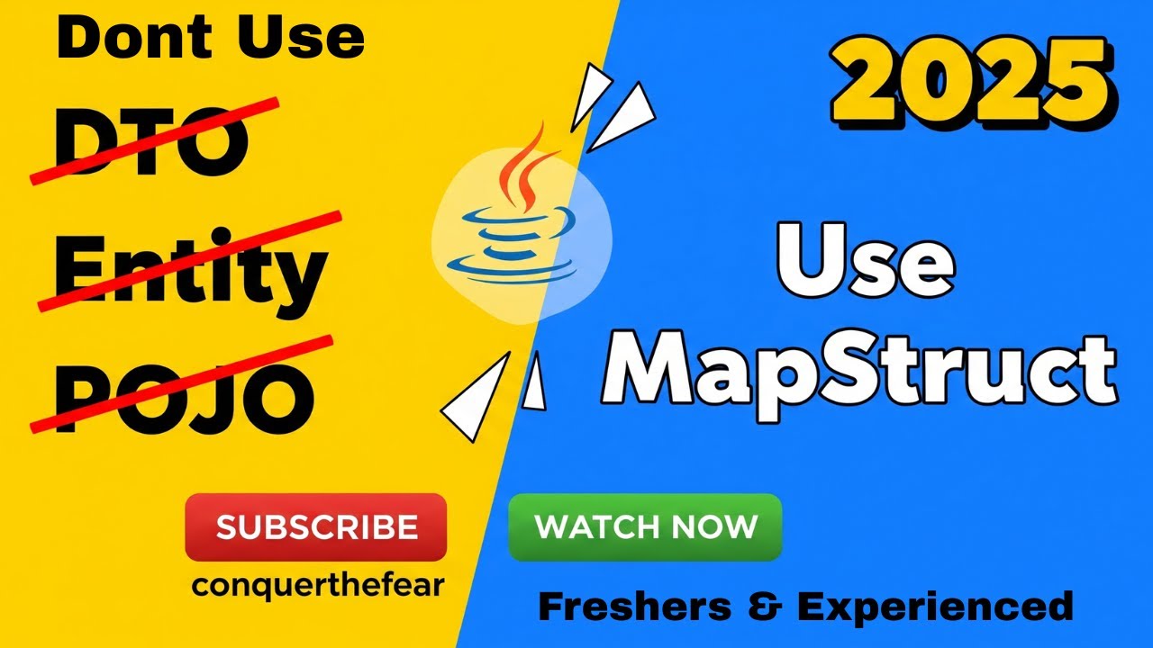 MapStruct: Simplify DTO, Entity, POJO Mapping in Spring Boot | The Ultimate Java Mapping Guide