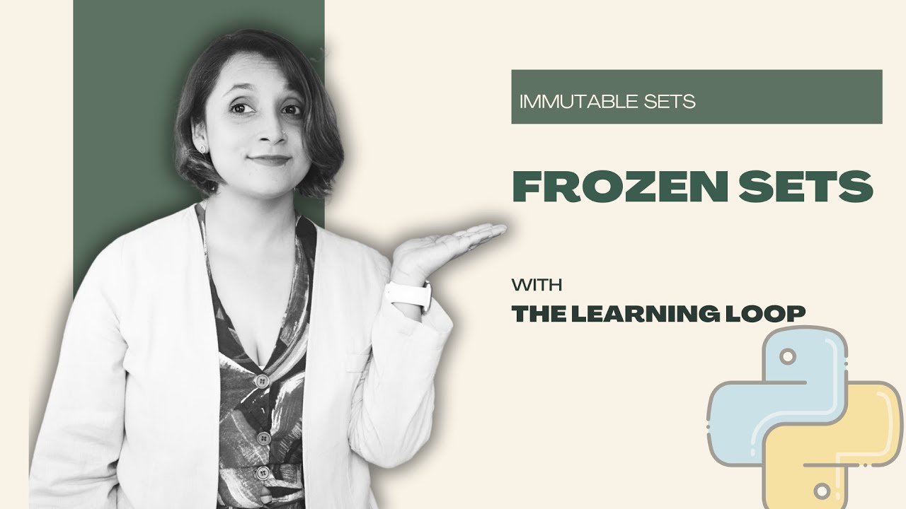Python Frozen Sets Explained for Absolute Beginners | Immutable Sets in Python Tutorial