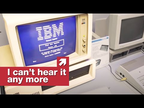 Why Old Computers Monitors Make Horrible Whining Noises